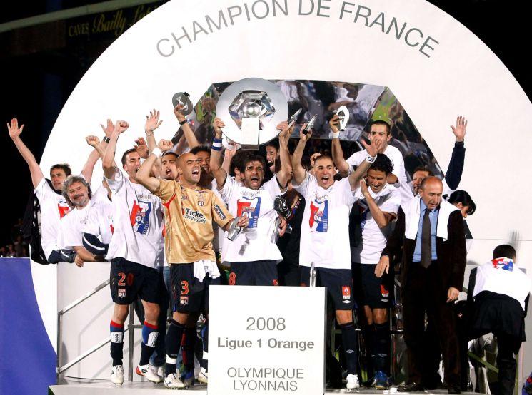 Lyon : Champion de France 2008