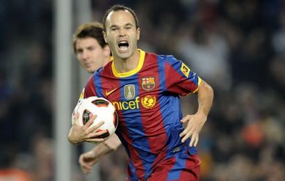 Iniesta, Ballon d’Or avant l’heure