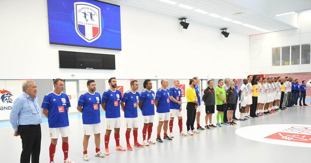 Le match des Légendes foot-hand en images