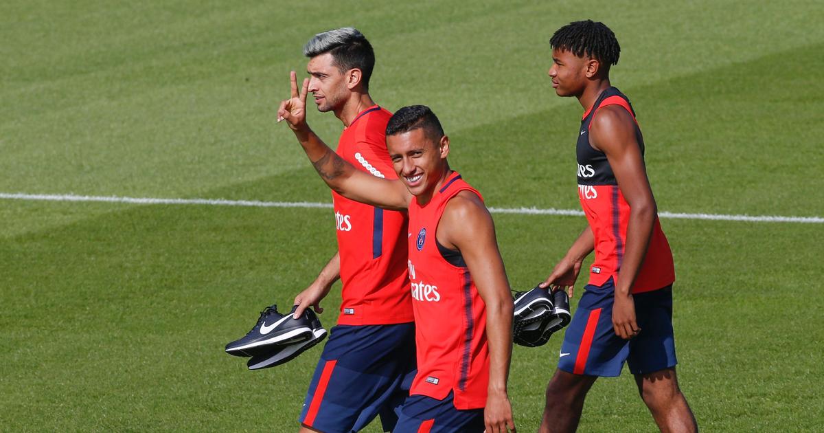 Comment le PSG a repris l'entraînement ... tout en soignant sa com'