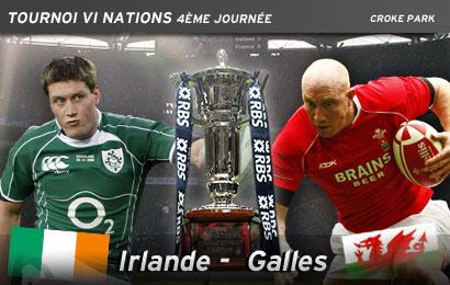 LIVE Irlande-Galles