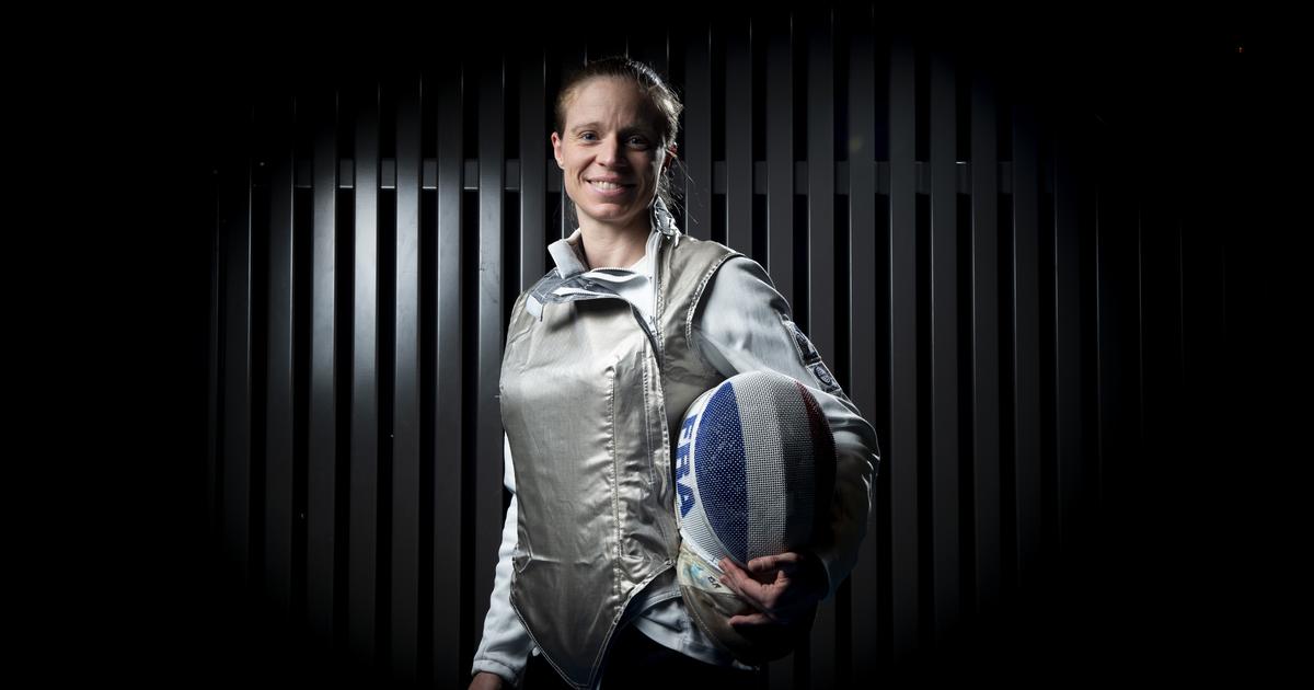 Astrid Guyart, championne d’escrime et auteure de livres pour enfants