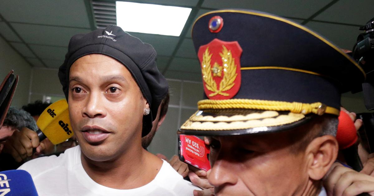 Ronaldinho sort de prison mais reste assigné à résidence au Paraguay ...