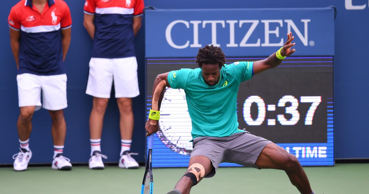 US Open : blessé au genou droit, Monfils jette l'éponge