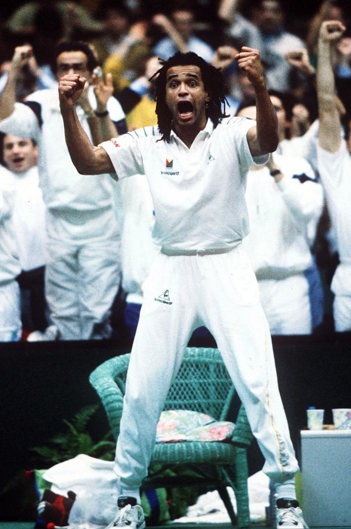 Yannick Noah : ses quatre finales de Coupe Davis en tant que joueur ...