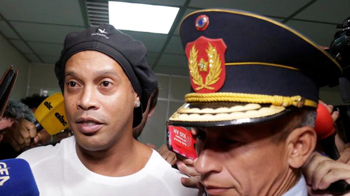 Ronaldinho sort de prison mais reste assigné à résidence au Paraguay ...